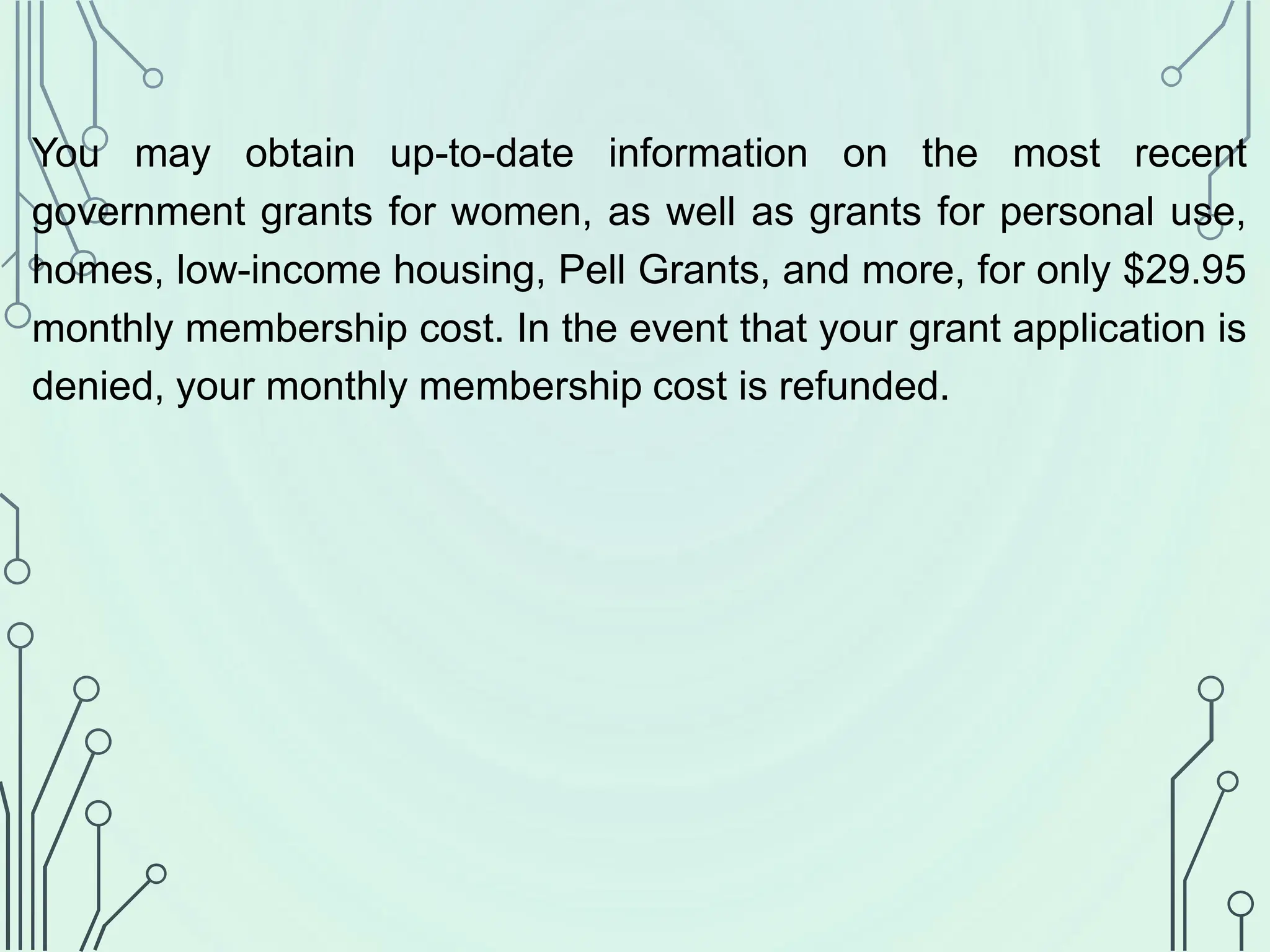 Where To Find And How To Apply For Government Grants For Women | PPT