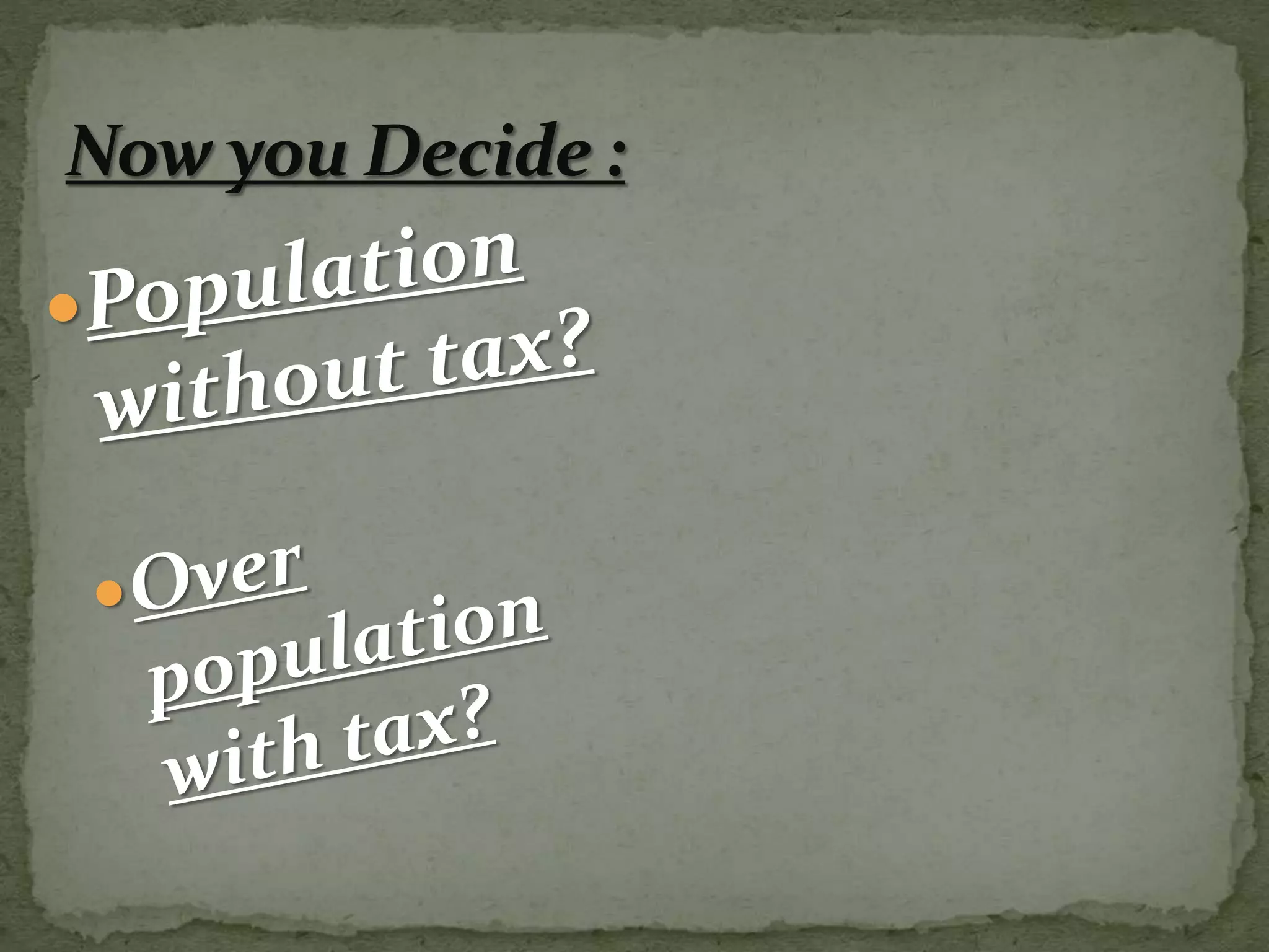 overpopulation | PPT