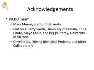 Ontology-based Tools to Enhance the Curation Workflow | PPT