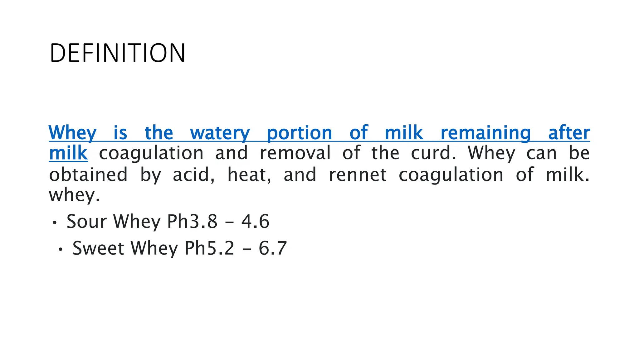 Whey demineralization purification by product utilization | PPTX