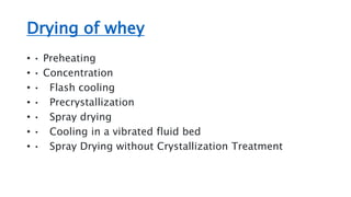 Whey demineralization purification by product utilization | PPTX
