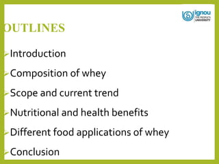Whey utilization | PPTX