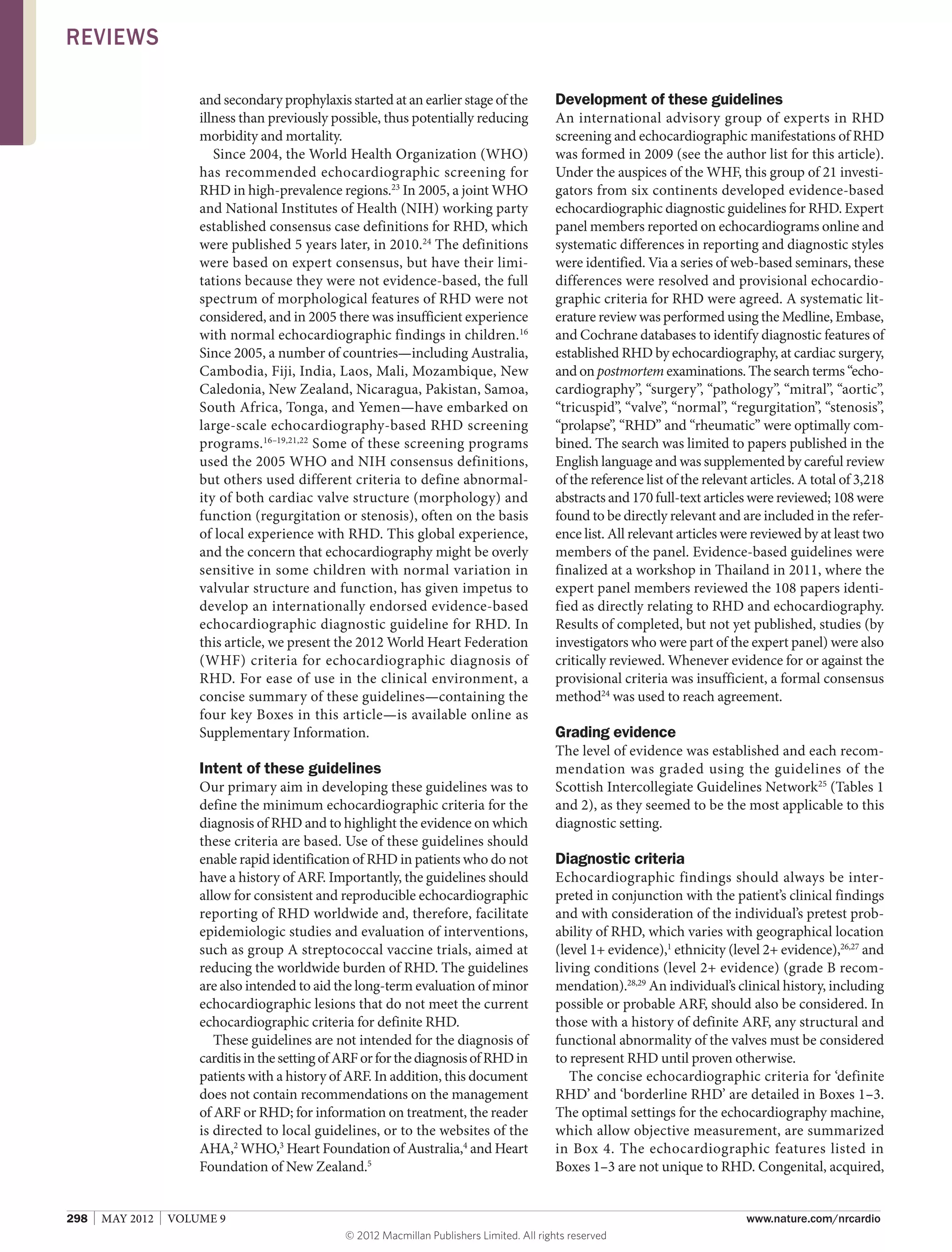 Wh fecho criteriafordxrhdnrcardio.2012.7 | PDF