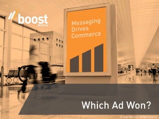 Which Ad Won | PPT