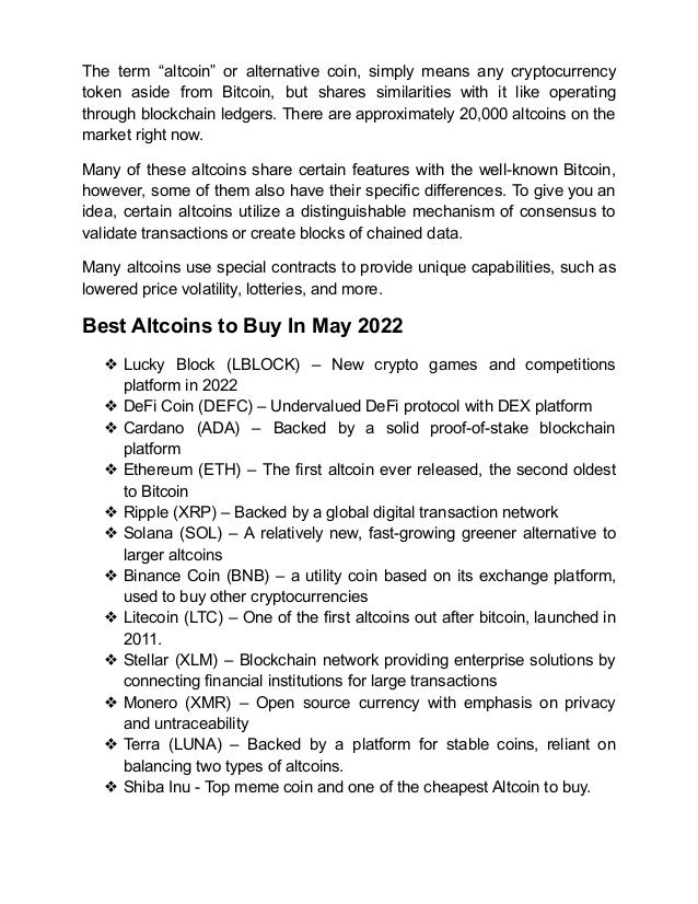 Which Altcoin Can Make You Millionaire Now_.pdf | Currencies | Economy