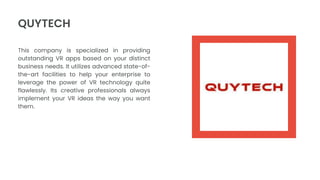 Which are the Latest Top 10 VR App Development Company.pptx