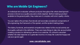Which are the Skills_Tools required for Becoming a Mobile QA Engineer_.pptx