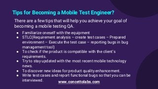 Which are the Skills_Tools required for Becoming a Mobile QA Engineer_.pptx