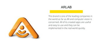 Which are the top 10 ar app development companies | PPT