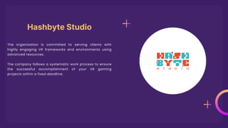 Which are the Top 10 VR Game Development Companies in India.pptx