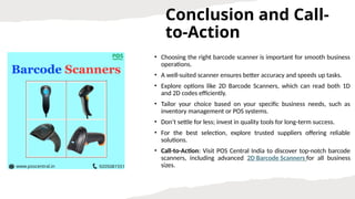 Which Barcode Scanner Is Best for Your Business? | PPT
