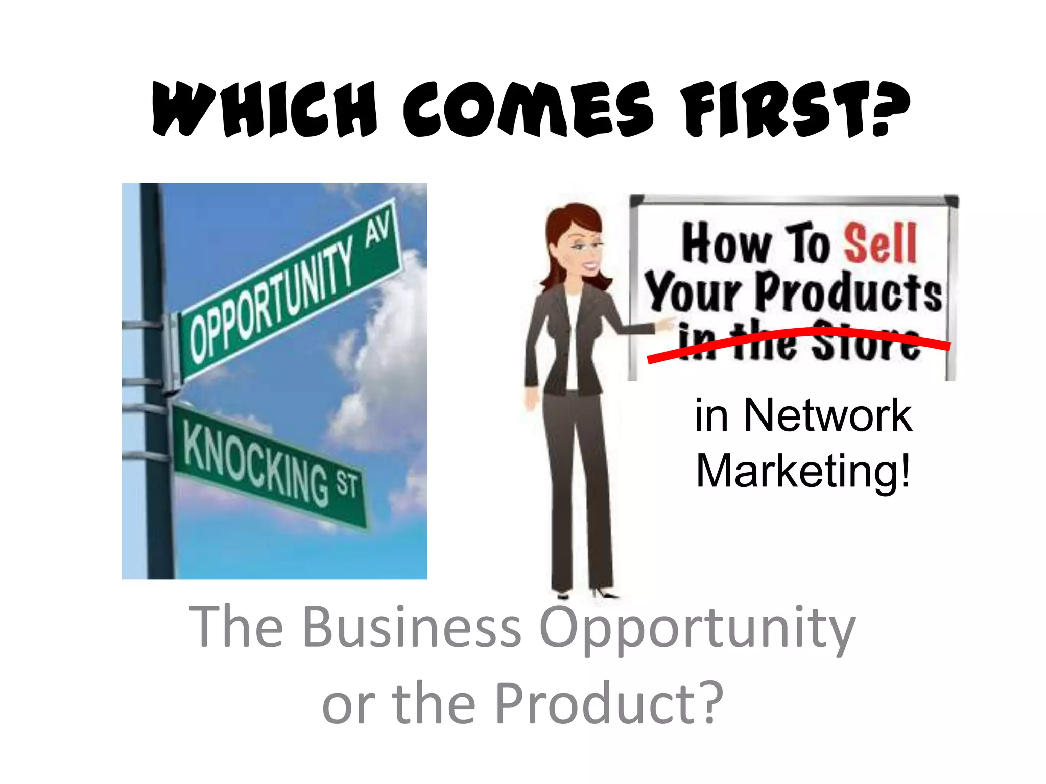 MLM Prospecting | PPTX