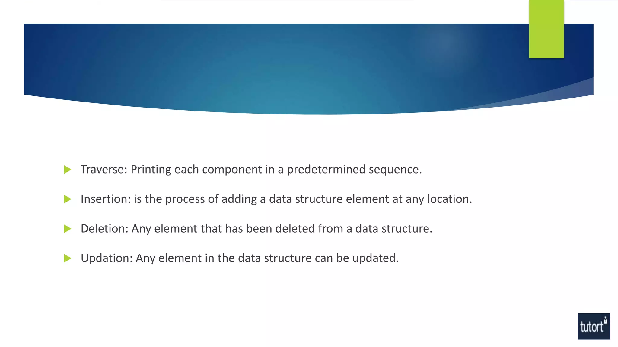 Which Data Structure Is It What Are The Various Data Structure Kinds And What Are They Used For