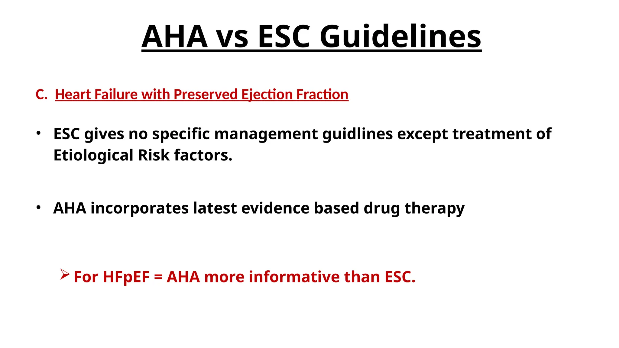 Which guidelines to follow in Heart Failure | PPT
