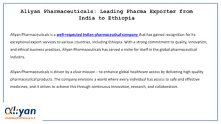 Which Indian pharmaceutical company is best for importing drugs into ...