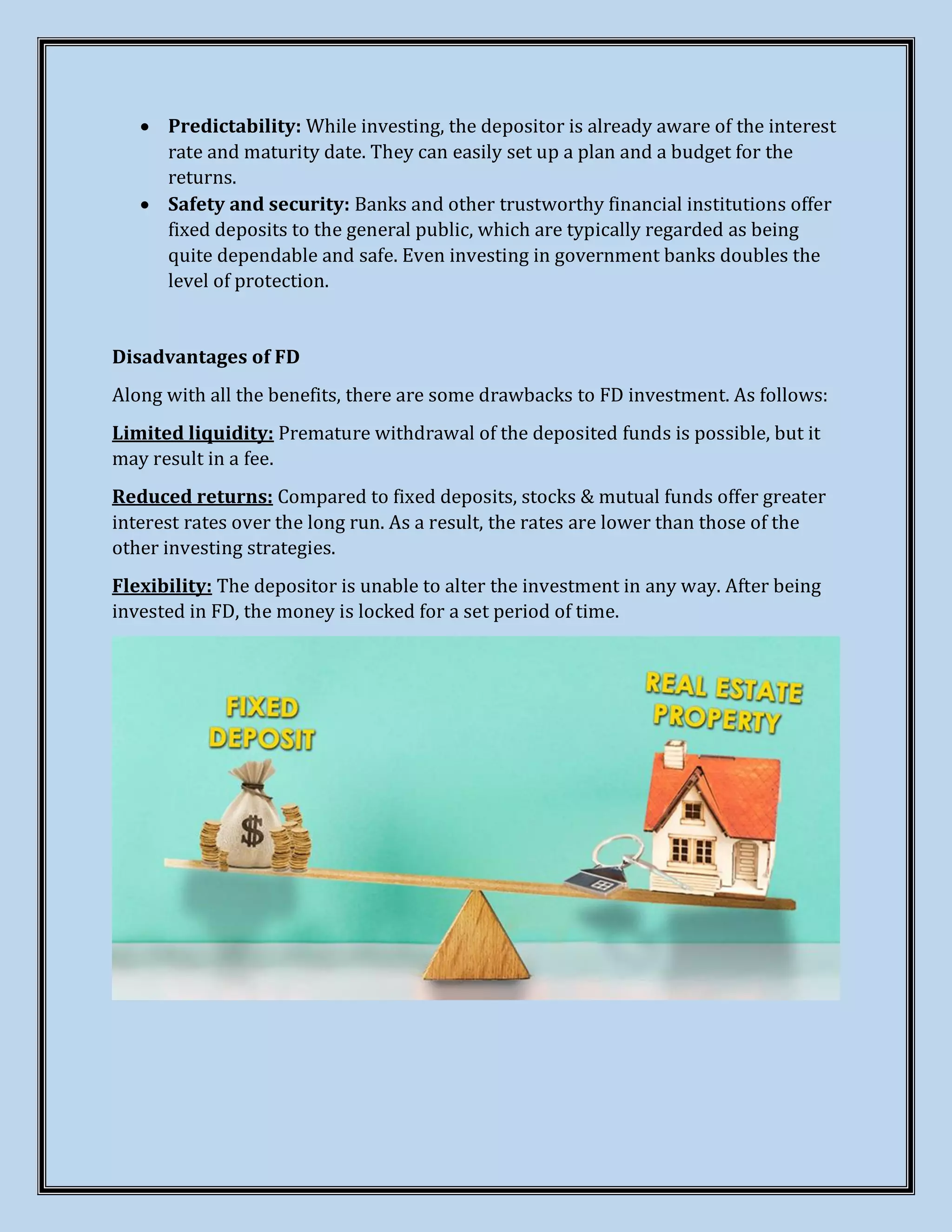 Which is a better investment- Fixed Deposits vs. Real Estate (1).pdf