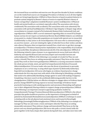 Which is the true statement regarding the criteria for prioritizing.docx