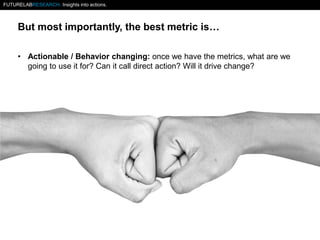 Which metrics to use in VoC | PDF