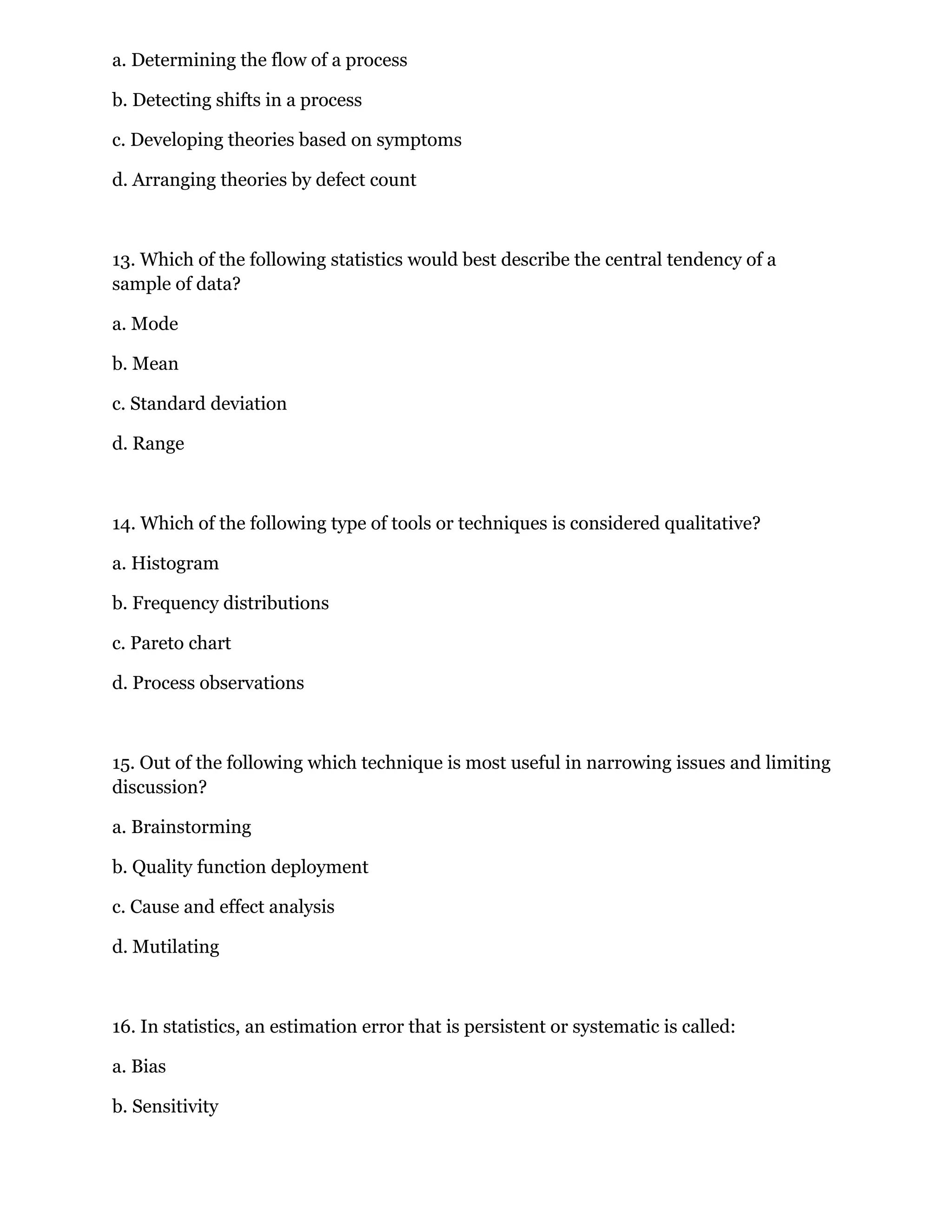 Six Sigma Green Belt Which Of The Following Describes The Deming Six Sigma Green Belt Which Of The Following Describes The Deming