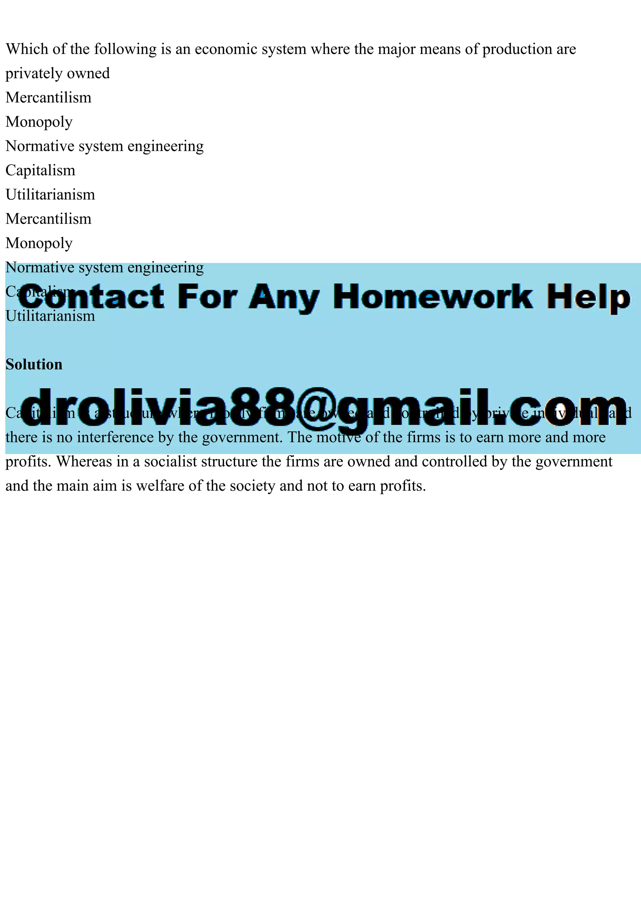 Which of the following is an economic system where the major means o.pdf
