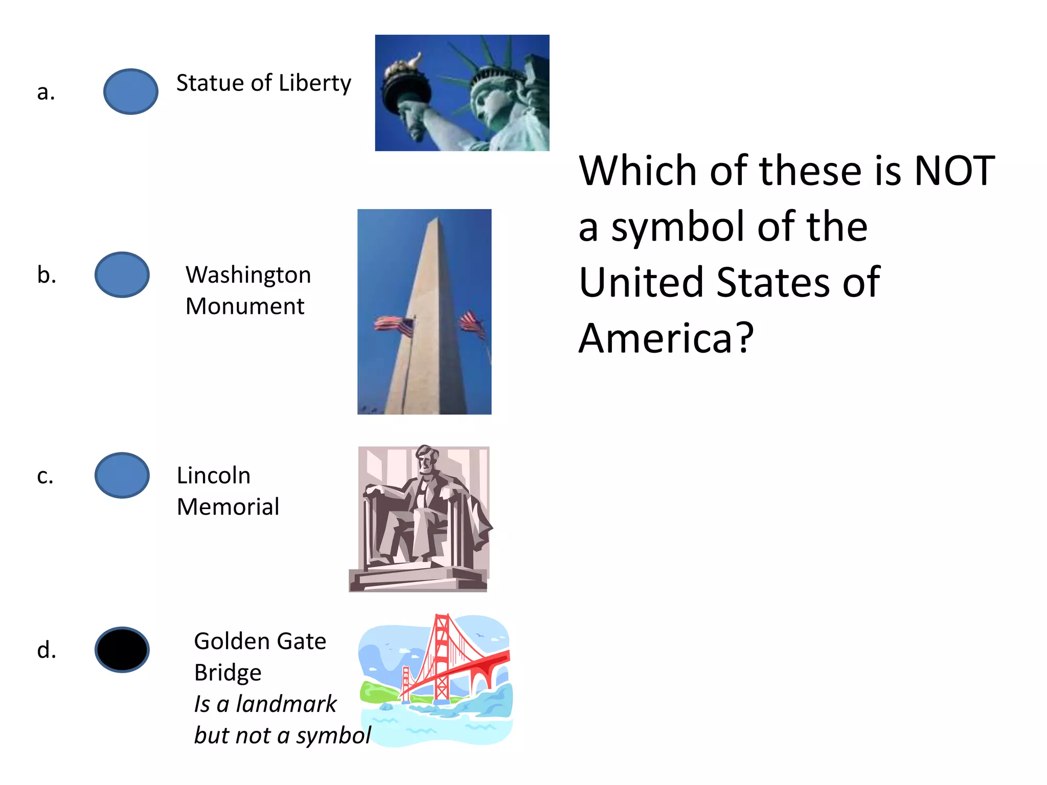 Symbols of our Nation Quiz | PPTX