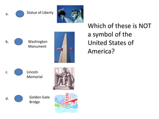 Symbols of our Nation Quiz | PPT