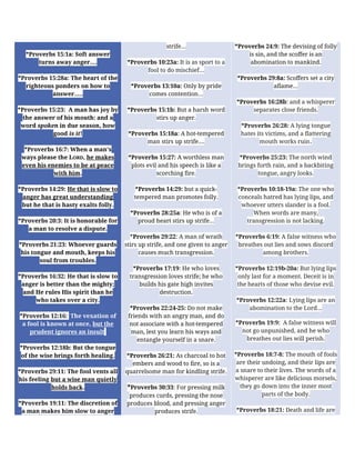 The Three in Proverbs (Which one are you?) By Edwin Baza | PDF