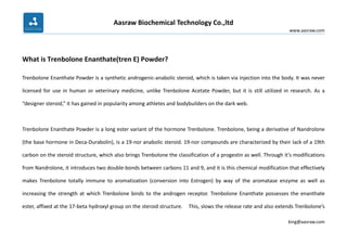 Which one is better, trenbolone enanthate or trenbolone acetate.pdf