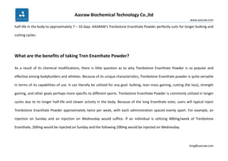 Which one is better, trenbolone enanthate or trenbolone acetate.pdf