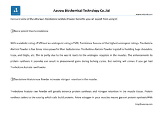 Which one is better, trenbolone enanthate or trenbolone acetate.pdf