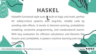 Which Programming Language Is Used in Artificial Intelligence.pptx