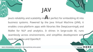 Which Programming Language Is Used in Artificial Intelligence.pptx