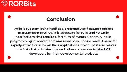 Which project management method is best for your ROR App development? | PPT