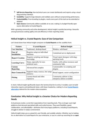 Which reporting tool is easier to use than Crystal Reports.pptx
