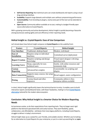 Which reporting tool is easier to use than Crystal Reports.pdf