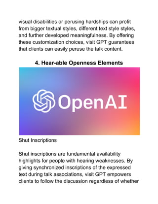 Which type of 7 Accessibility Features for Chat GPT .pdf