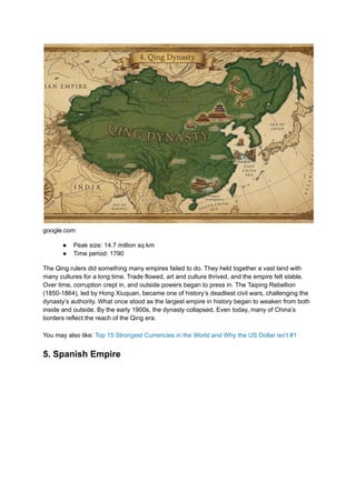 Which Was The Largest Empire In History That Still Affects the World ...