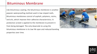 Which Waterproofing Method Should You Opt For? | PPTX