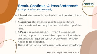 While_for_loop presententationin first year students | PPT