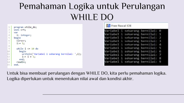 konsep dasar perulangan dalam pascal menggunakan while do.pptx