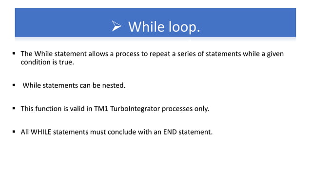 While loop | PPT