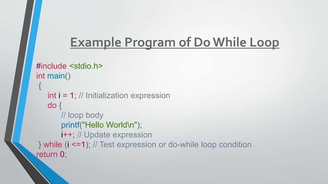 WHILE LOOP & DO- WHILE LOOP.pptx