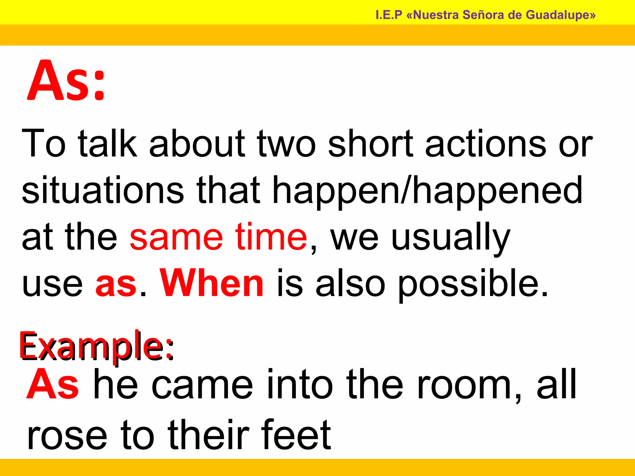 While when as 3° | PPT