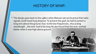 Whip antenna | PPTX
