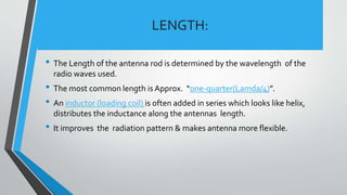 Whip antenna | PPTX