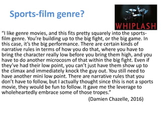 Whiplash genre | PPTX
