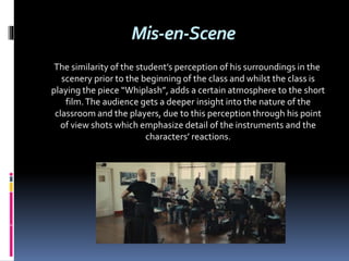 Whiplash (2013) Short film analysis | PPTX