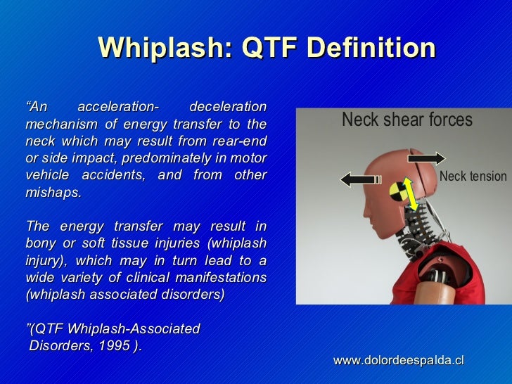 Whiplash: The ocult damages