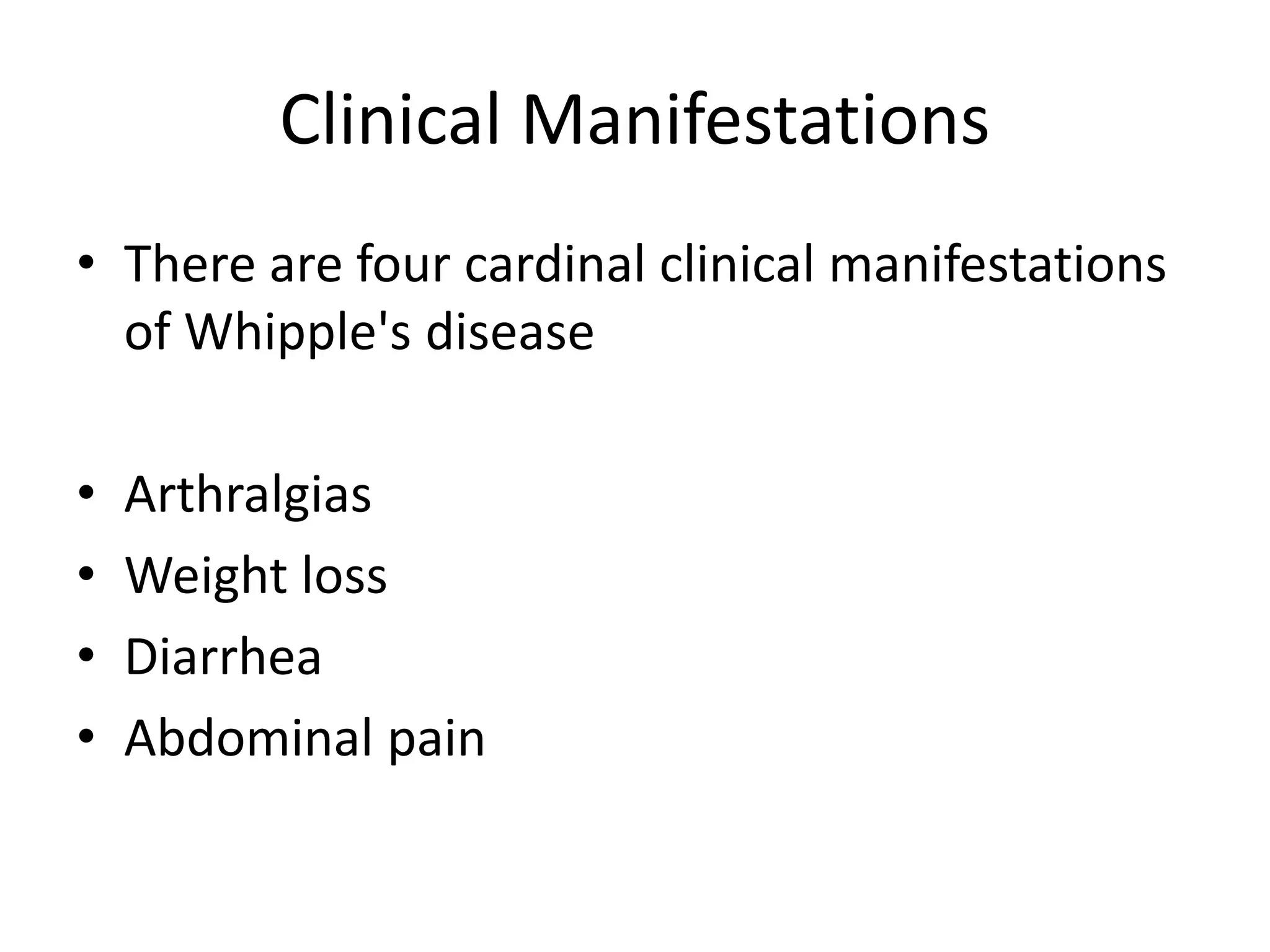 WHIPPLE DISEASE gastrointestinal disease | PPTX
