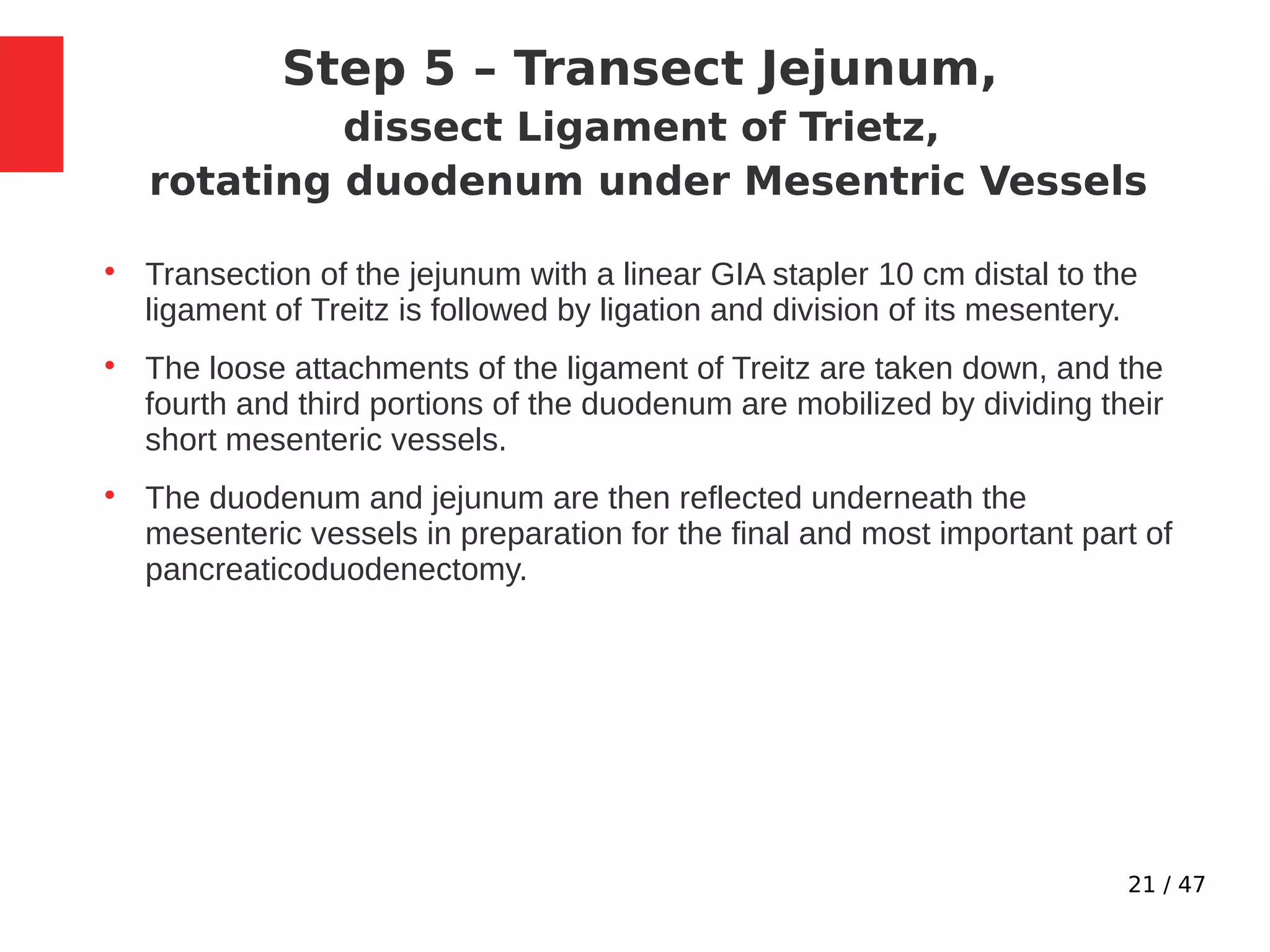 Whipple's procedure - Indications, Steps, Complications | PDF